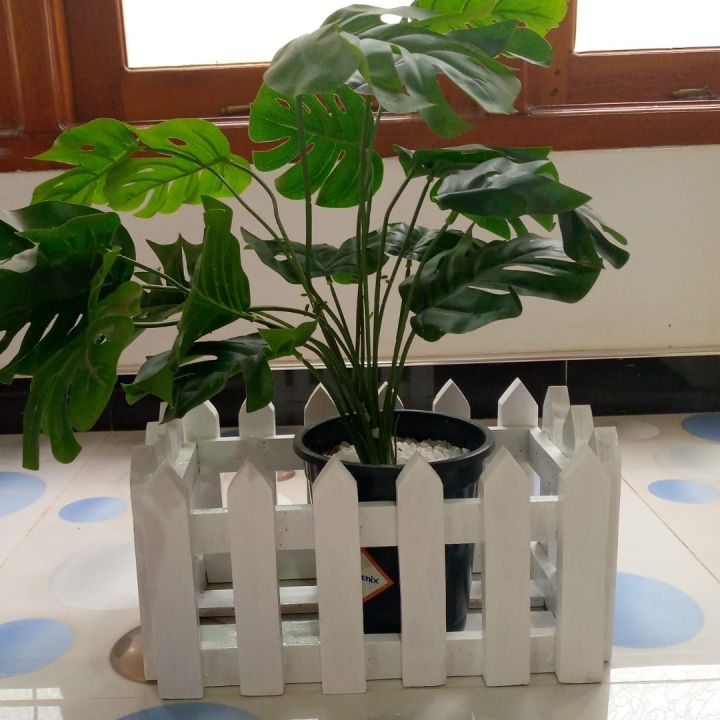 Wooden planter box/pot | Daraz.lk