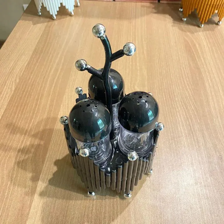 Crown Salt Pepper & Tooth Pick Set | Daraz.pk