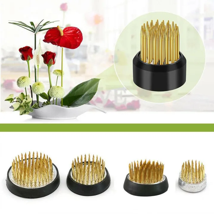 46mm Copper Needle Flower Arrangement Round For Ikebana Kenzan Flower ...