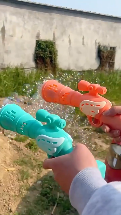 Children Bubble Gun Machine Handheld Bubble Blowing Gun for kids ...