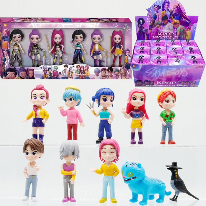 NEW Anime Kpop Devil Hunter Blind Box Disassembly Fun Blind Bag Small ...