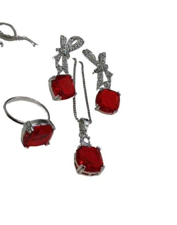 Indian American Diamond Zarkoon combo set | Daraz.pk