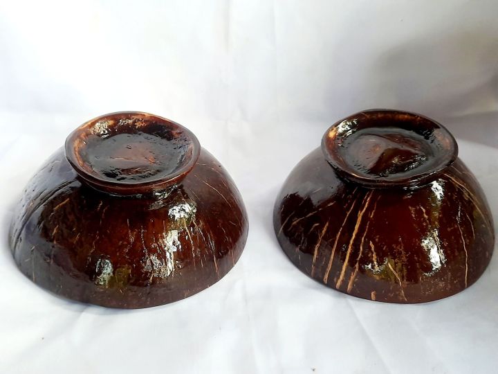 Bowls/ Coconut Shell Bowls – Pack Of 6/ Kitchen Tool/ Dinner Table ...