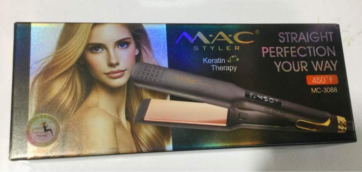 Mac professional hair straightener keratin therapy | Daraz.com.np