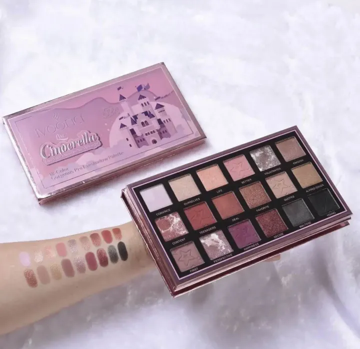 Ivoona Cinderella(original)18 Color Gorgeous Pro Eyeshadow Palette ...