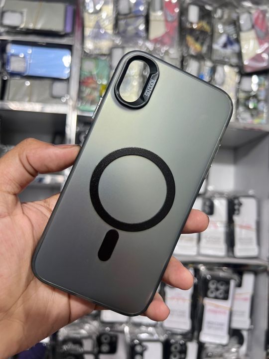 Apple iphone X/XS/XS max/iphone 11/12 /12 pro matte finish MagSafe ...