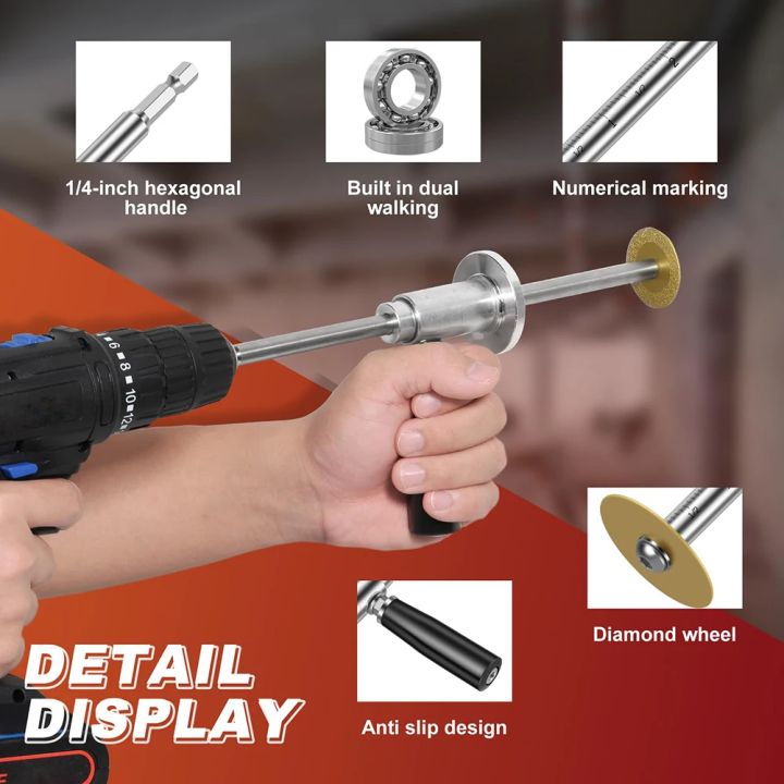 Inside PVC Pipe Cutter 1-1/2 To 8 Inch PVC Pipe Plumbing Inside Cutter ...