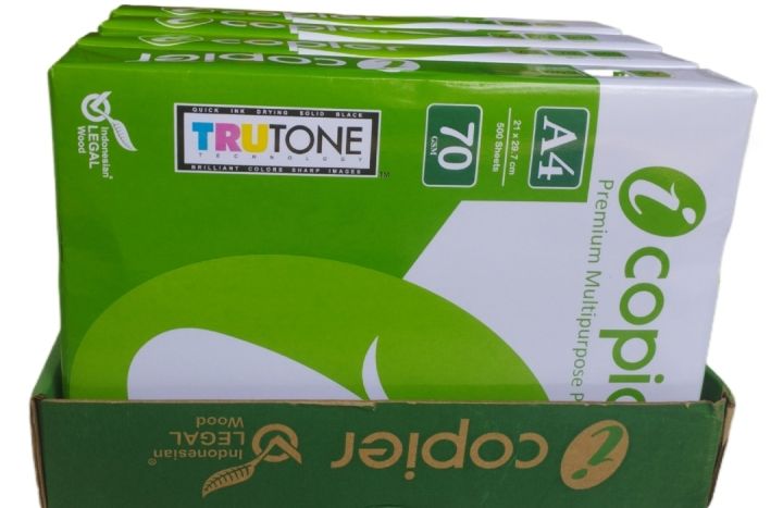 A4 I Copier Paper – 70 GSM / 500 Sheets – Pure White Premium Paper ...