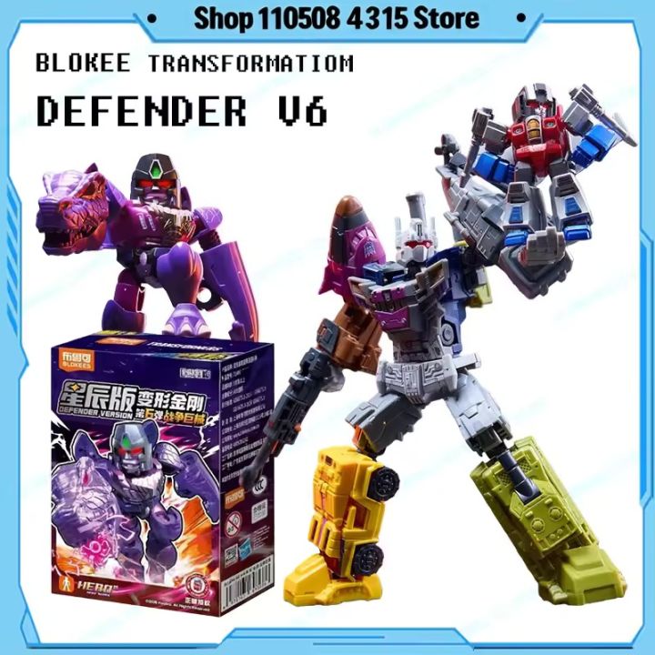 BLOKEES Original Defender Version 5 Transformation Galvatron Jetfire ...