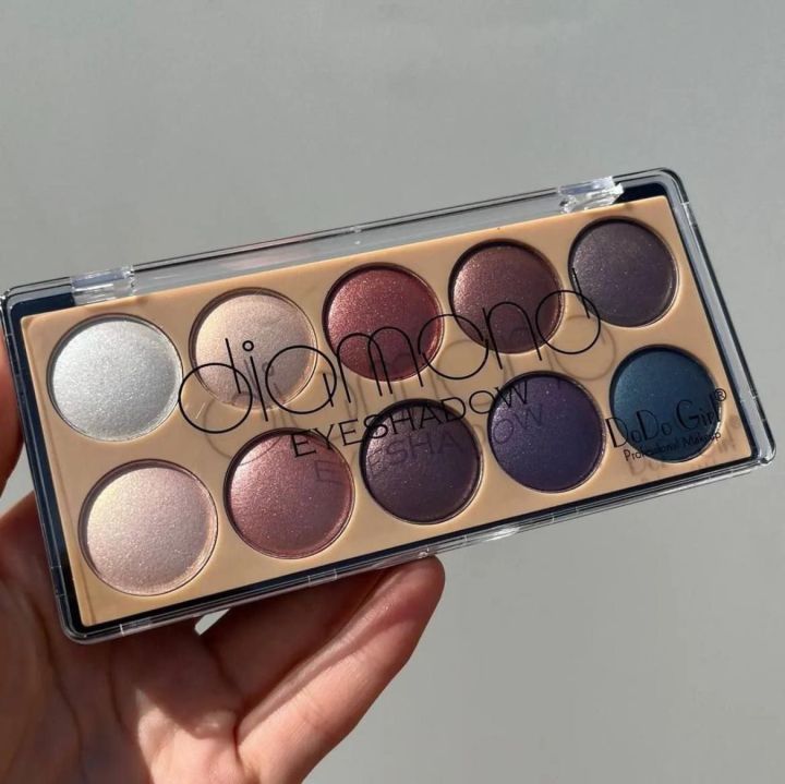 DoDo Girl 10 Color EyeShadow | Daraz.com.bd