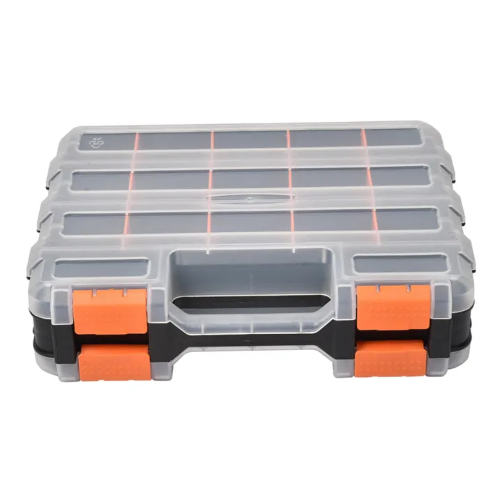 G-322 Portable Parts Box Hardware Storage Toolbox Plastic Case Multi ...