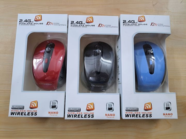 2.4 GHz Wireless Mouse Gigasonic | Daraz.com.bd