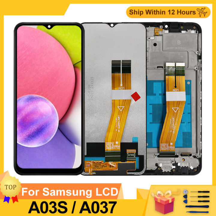 For Samsung Galaxy A03S LCD Display SM-A037F/DS Touch Screen Digitizer For Galaxy SM-A037M SM ...