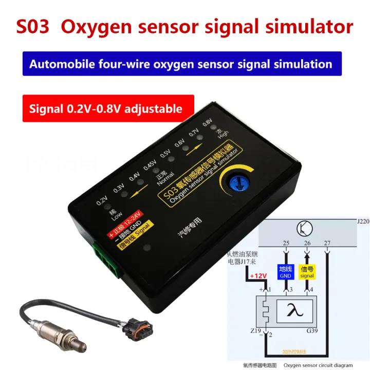 New Arrival! Mini Type Automobile Oxygen Sensor Signal Simulator ...
