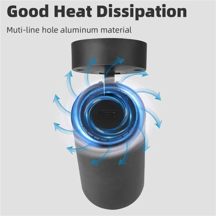 Ceiling Spotlight 110V Track Light LED Spot Downlight 40W Spots Lamp ...