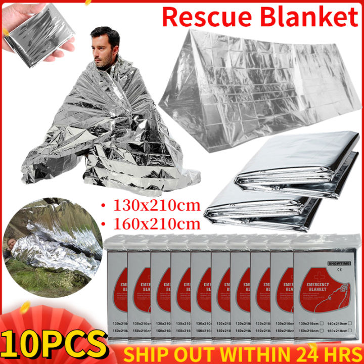 Outdoor Molle Emergency Rescue Blanket Lifesave First Aid Kit Military ...