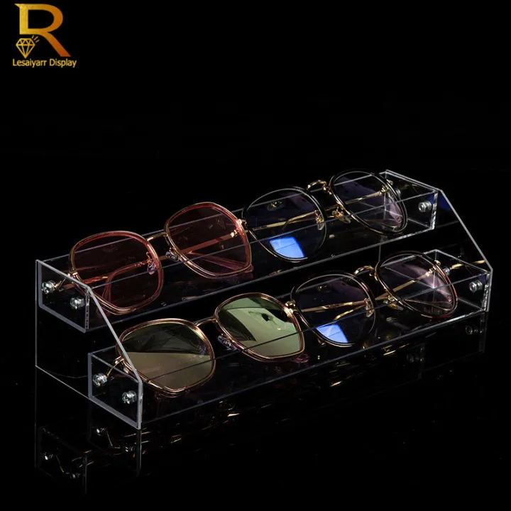 Professional 30cm Length Acrylic Sunglasses Display Stand Eyeglasses ...