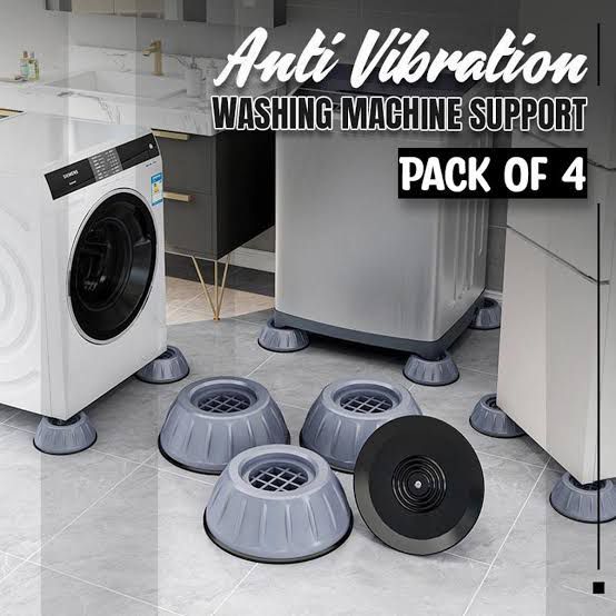 4 Pieces Washing Machine Drayer Machine Bases pad | Daraz.pk