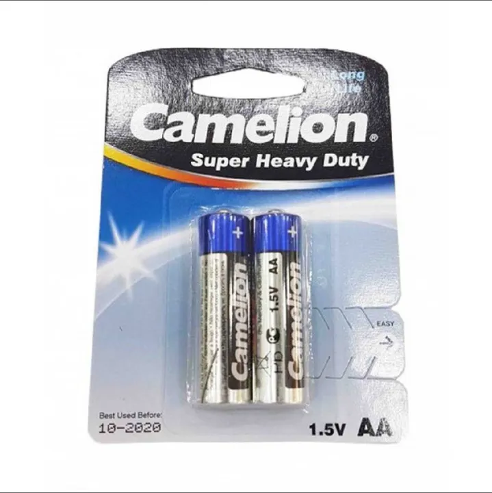 Camelion cell 1220mAh Super Heavy Duty AA Battery Pack of 2 | Daraz.pk