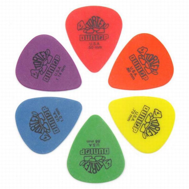 10pcs Dunlop Guitar Picks Electric Guitar Parts Picks Accessories 6 ...