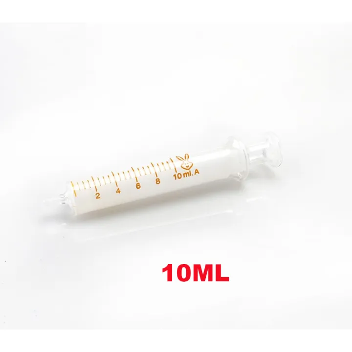 Glass Syringe 2ml 5ml 10ml 20ml Syringe Metal Needle Welding Oil ...