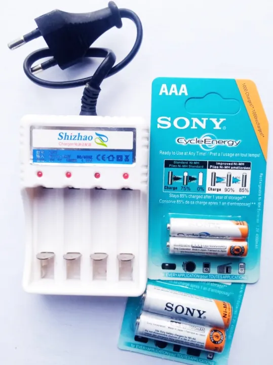 Rechargeable Cell Charger AAA AA 2 in 1 charger fast charging |Cell ...