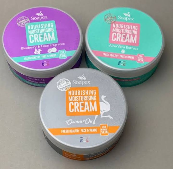 SOAPEX nourishing moisturising cream avocado oil , ostrich oil, aloe ...
