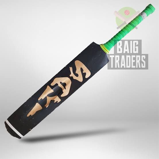 SAKI Full Cane Special Black Bat Golden Reflector Tape Ball Bat | Daraz.pk