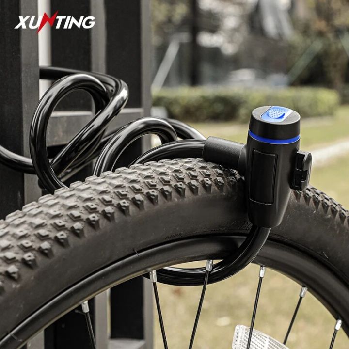 Xunting Steel Wire Metal Bicycle Safety Lock Universal Anti-Theft Bicycle Lock Motorcycle Wire ...