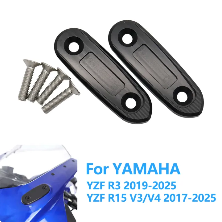 For Yamaha YZF R3 R15 V3 V4 2017-2025 2024 2023 2022 2021 2019 Mirror ...