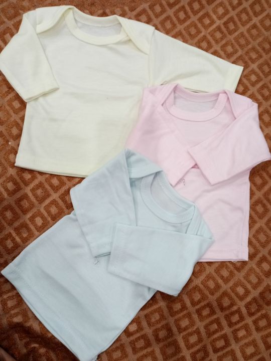 Pack of Baby Inner for Summer Full Sleeve Baby Shirt Soft Inner Vest ...