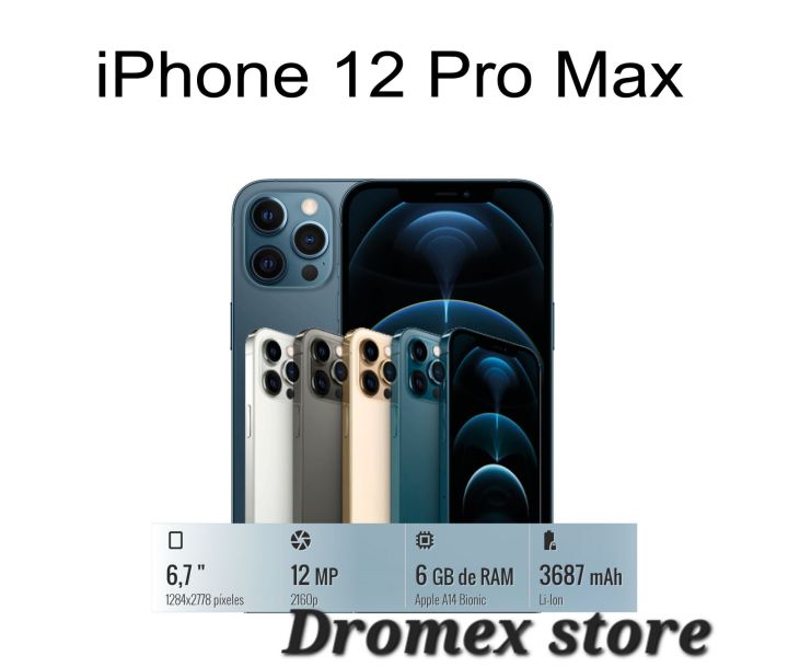Iphone 12 pro max (256GB) ( 1 Year warranty ) | Daraz.lk