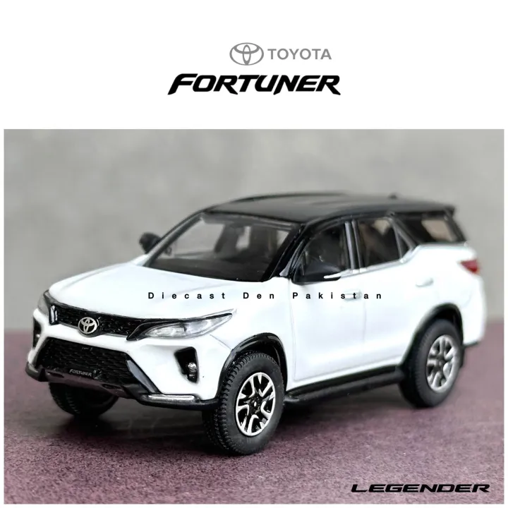 Toyota Fortuner Legender White (7 CM) Diecast Model | Daraz.pk