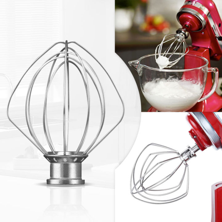 Stainless Steel Wire Whip Kitchen Electric Mixer Accessory For 4.5QT ...