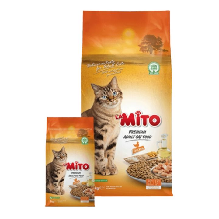 MITO CAT FOOD ADULT 1 KG | MADE IN TURKEY | DRY CAT FOOD CHICKEN ...