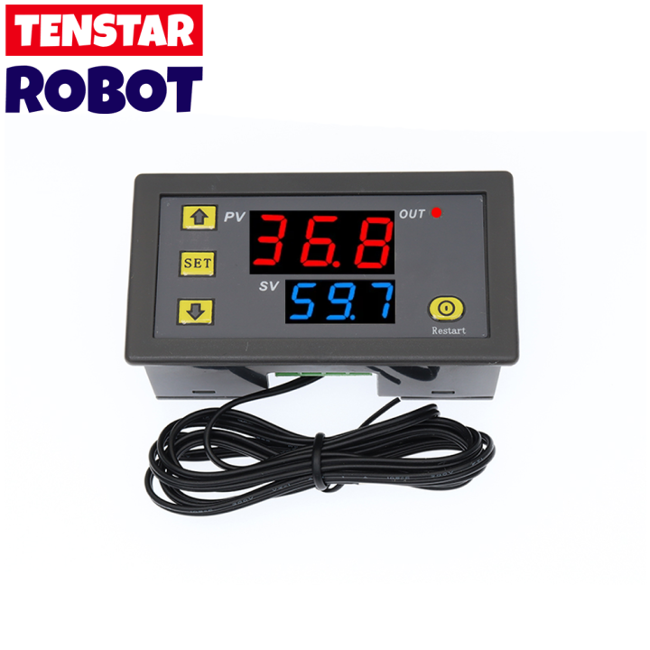 W3230 Mini Digital Temperature Controller 12V 24V 220V Thermostat Regulator Heating Cooling ...