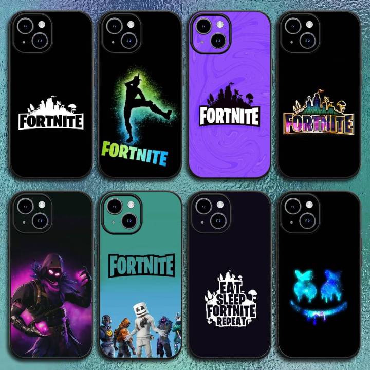 Game F-Fortnite Phone Case For IPhone 17 12 13 14 15 16Pro Max Plus ...