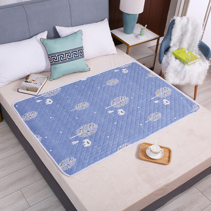 Waterproof Washable Mattress Urine Mat for Baby Toddlers Cute Cartoon ...