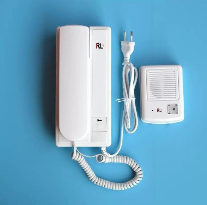 Door Phone Speaker Bell RL Double Unit Intercom... | Daraz.pk