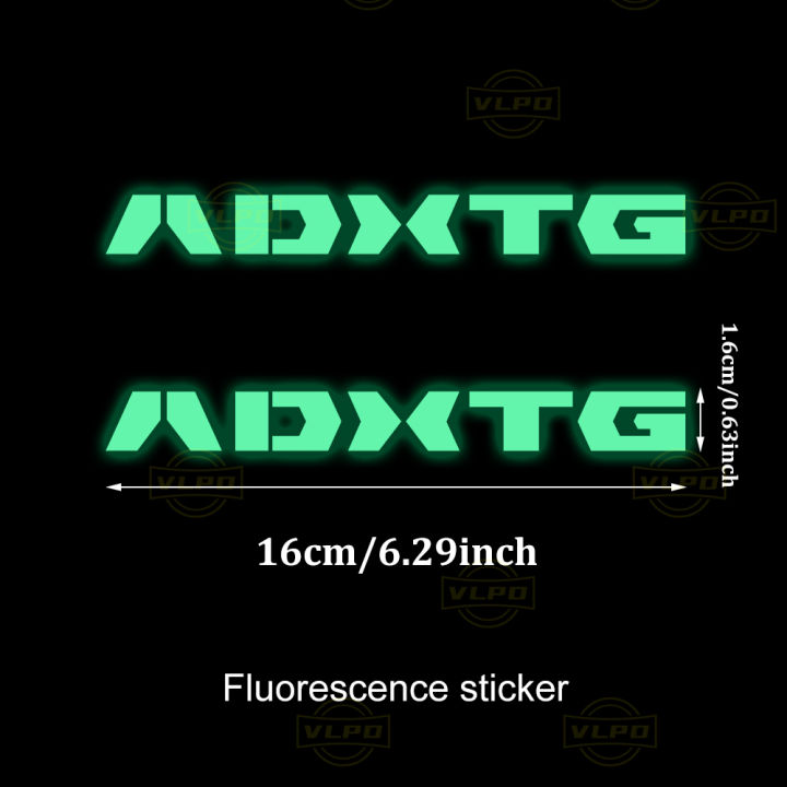 Motorcycle Glow Stickers Waterproof Decal for SYM ADXTG 400 ADX TG 150 ...