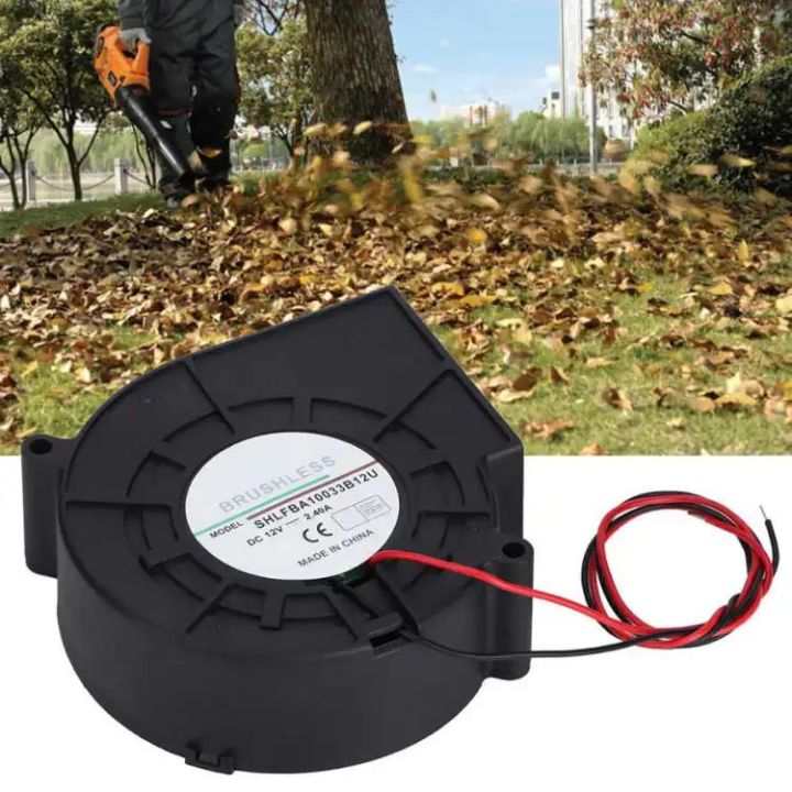 Double Ball Turbine Blower Cooling Centrifugal Fan - 12v DC Picnic ...