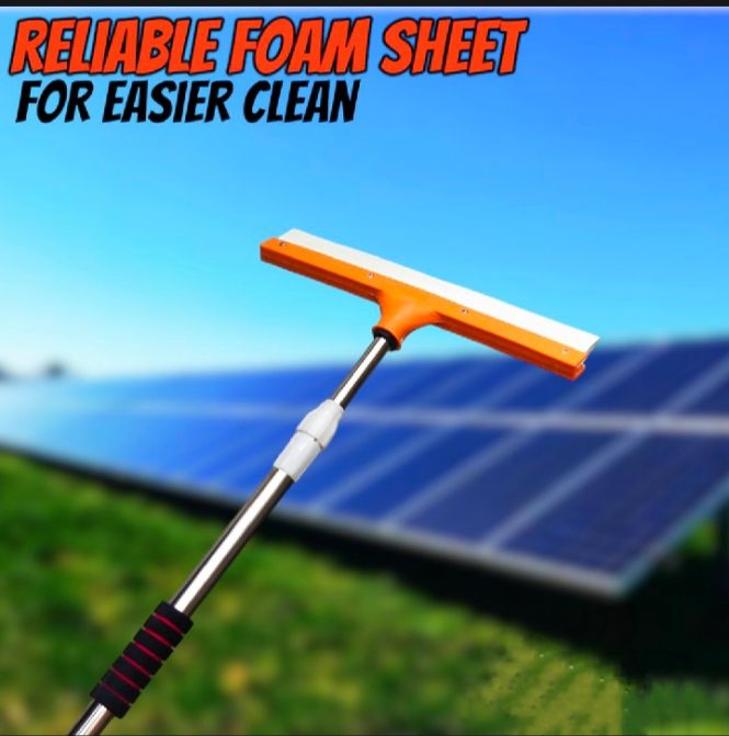 Adjustable solar cleaning wiper best quality product 4 to 8 ft longer ...