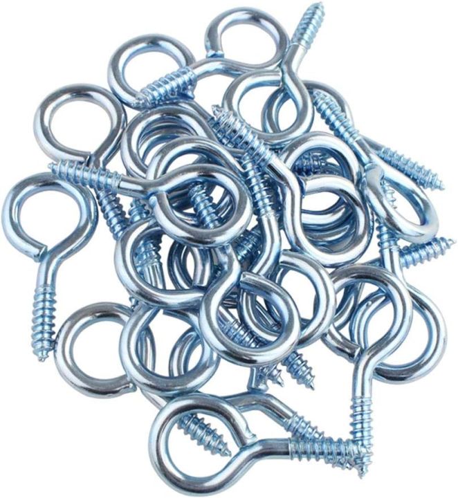 2.6inch Screw Eyes Heavy Duty Screws Eye Bolts Stainless Steel Eye ...