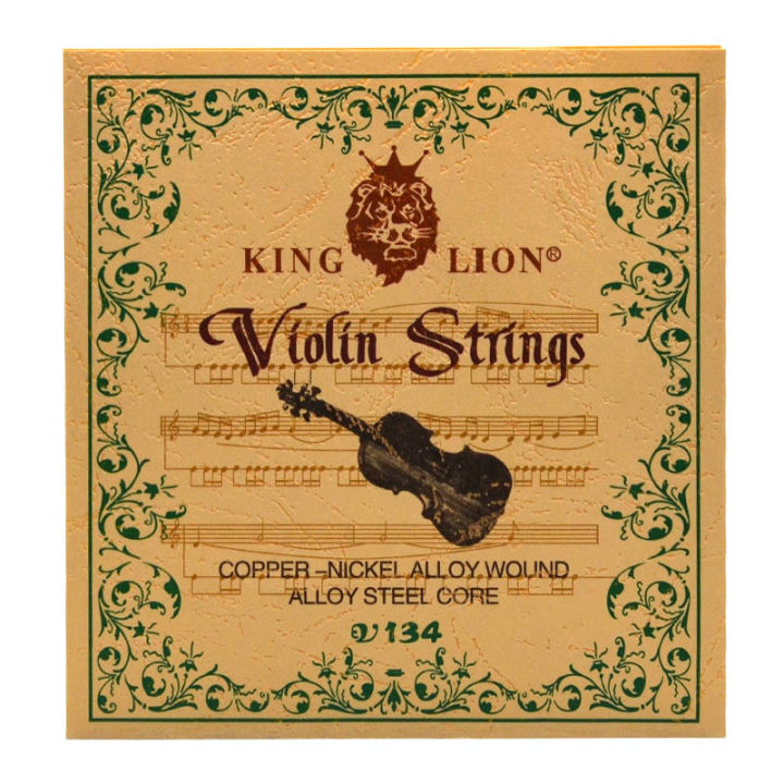 Violin Strings Set Steel Core White Copper Winding Diameter, 0.25mm, 0 ...