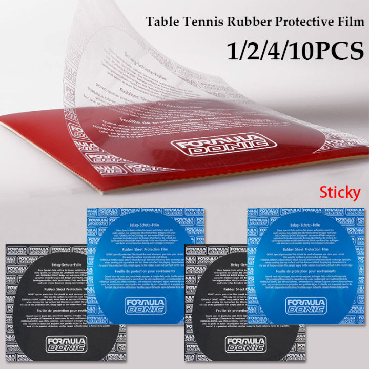 Table Tennis Racket Protective Film Sticky Transparent Maintenance ...