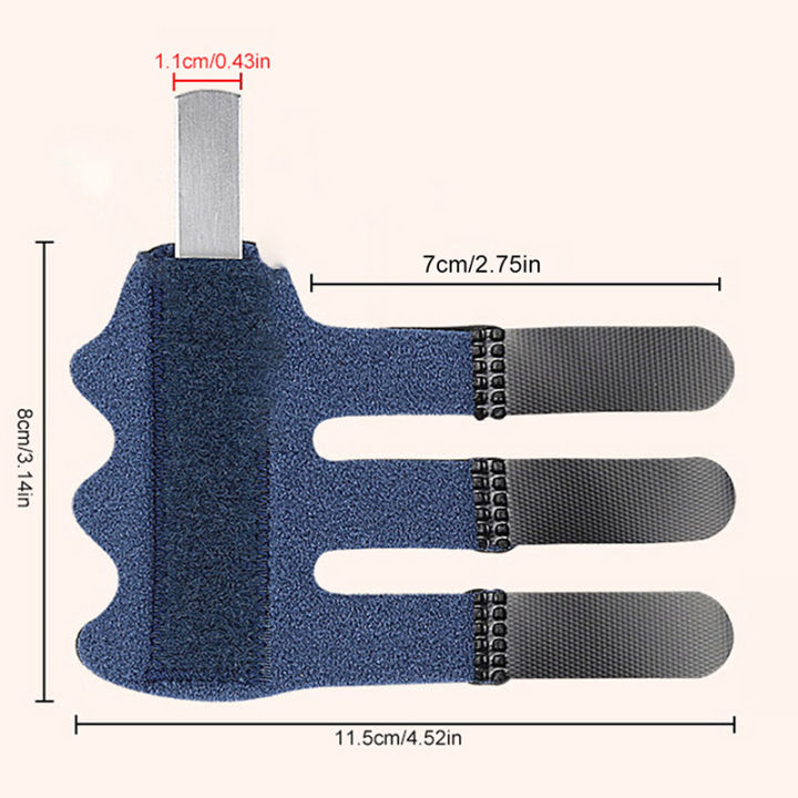 Pain Relief Trigger Finger Fixing Splint Straighten Brace Adjustable ...