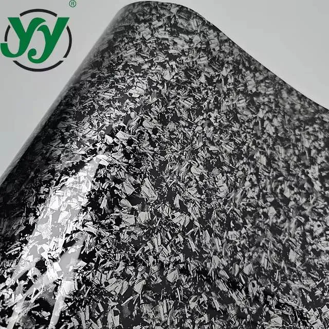 Silver Forged Carbon Fiber Wrap Sheet 30x60cm – Car & Bike Modification ...