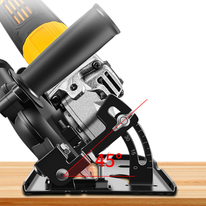 Angle Grinder Converter To Cutting Machine Modified Positioning Bracket ...
