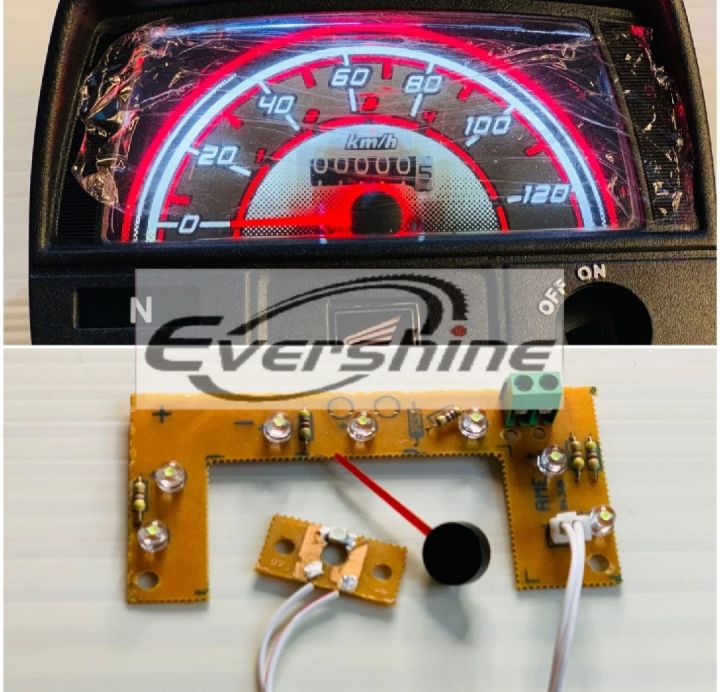 led glowing kit for motorcycle Speedo meter cd70 with needle | Daraz.pk