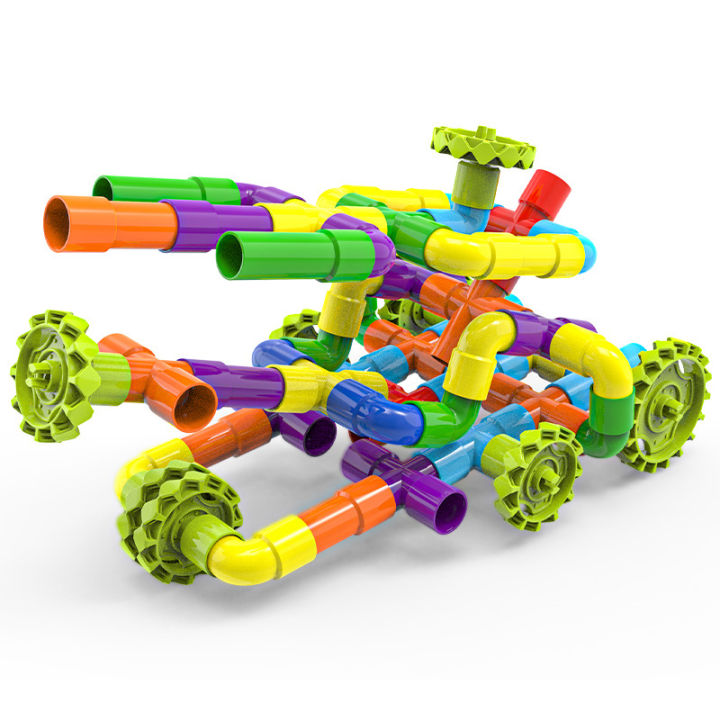 Pipe Building Toys, Early Learning Educational Tubular Pipes, Kids ...